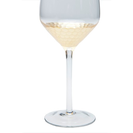 Kare Wine Glass White Gobi Ref 38626