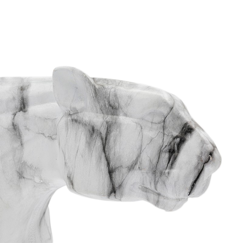 Kare Deco Figurine Leopard Marble 95cm Ref 51588