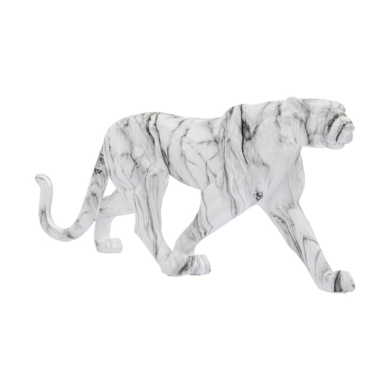 Kare Deco Figurine Leopard Marble 95cm Ref 51588