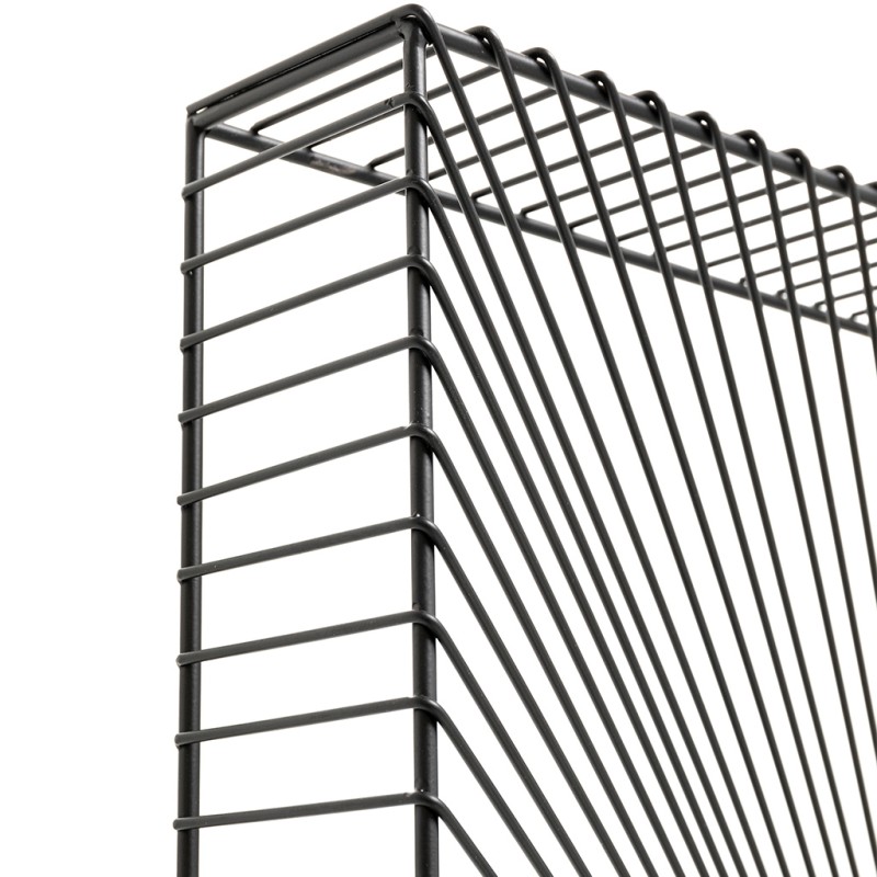 Kare Square Mirror Black Ref 85116