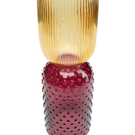 Kare Vase Marvelous Duo Yellow Purple 38cm Ref 52263