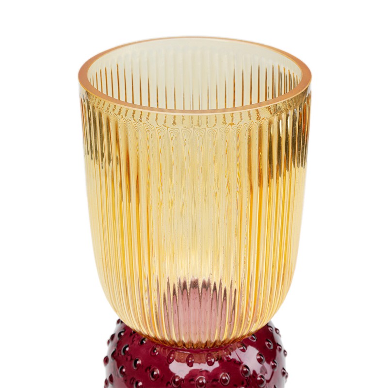 Kare Vase Marvelous Duo Yellow Purple 38cm Ref 52263