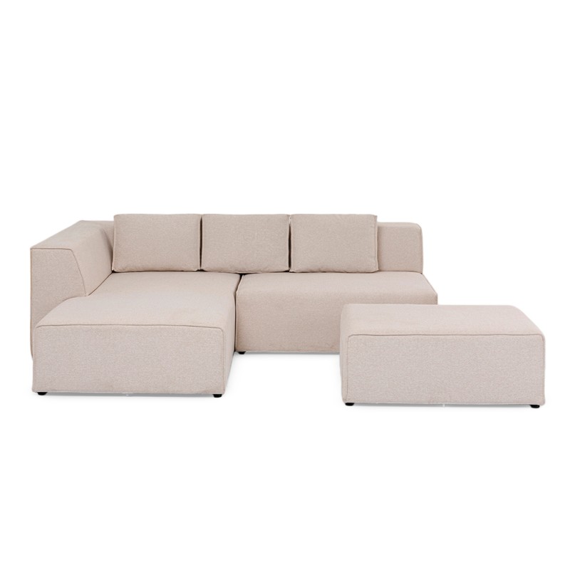 Kare Infinity Sofa Corner + Ottoman Cream Colour