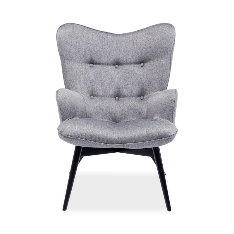 Kare Armchair Vicky Loco Grey Ref 85253