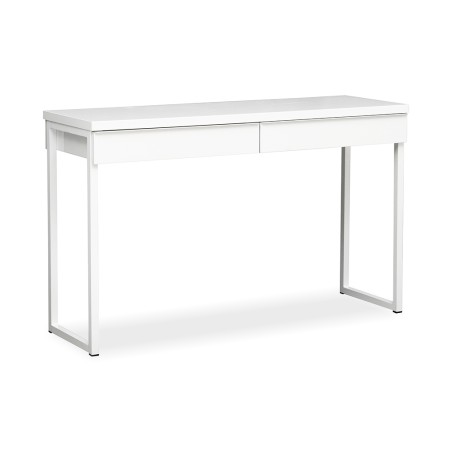 IKEA Besta Burs Desk High-Gloss White Ref 70245339