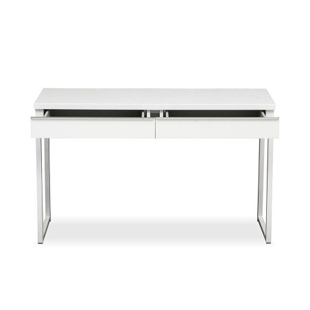 IKEA Besta Burs Desk High-Gloss White Ref 70245339