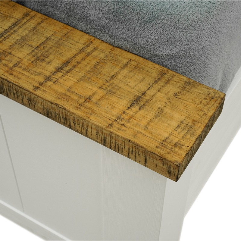 Cavendish Abbley Bed 180x200 cm In Pine White Brushing Acacia