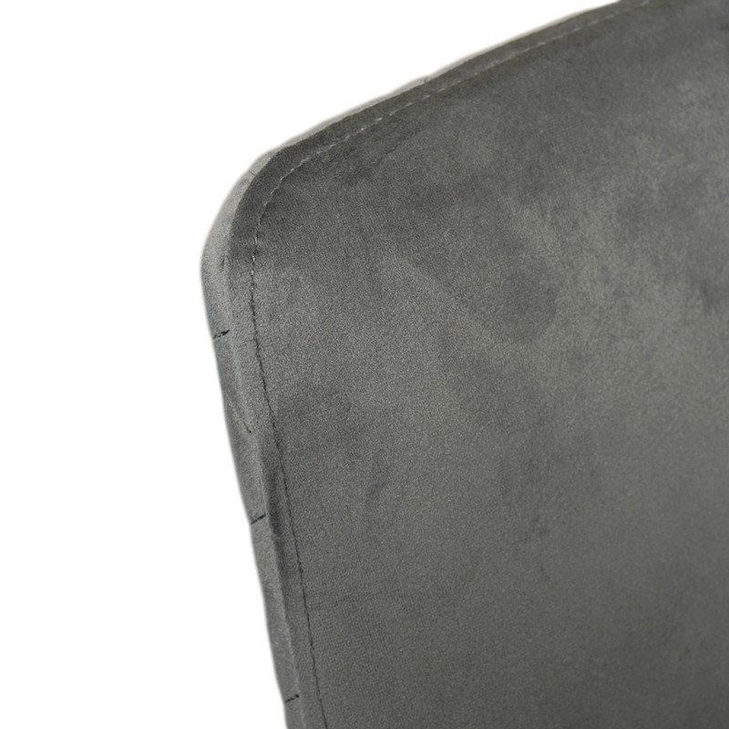 Cavendish Castelo Dining Chair Light Grey Velvet