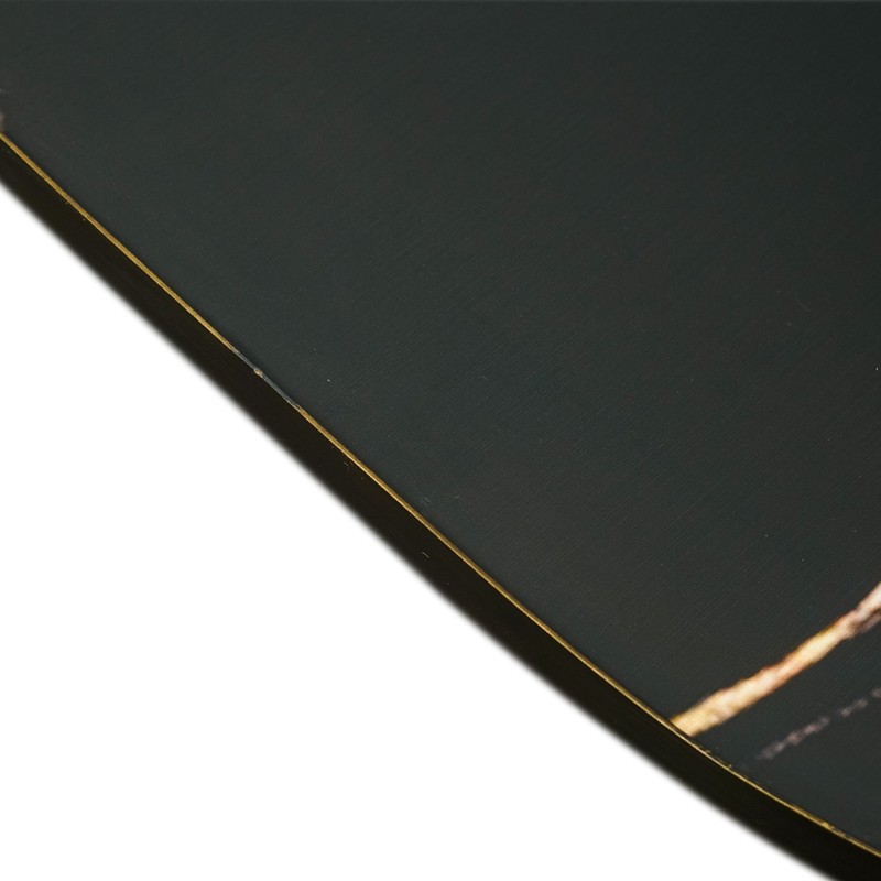 Bella Casa Rave Set of 2 Coffee Tables With Gold Metal Base