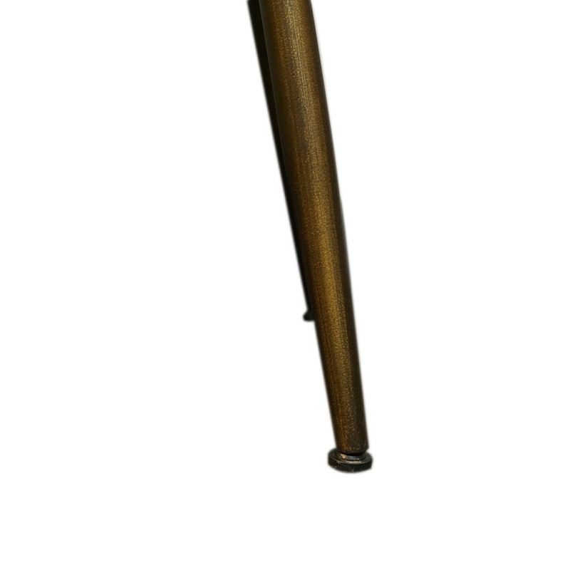 Bella Casa Rave Set of 2 Coffee Tables With Gold Metal Base