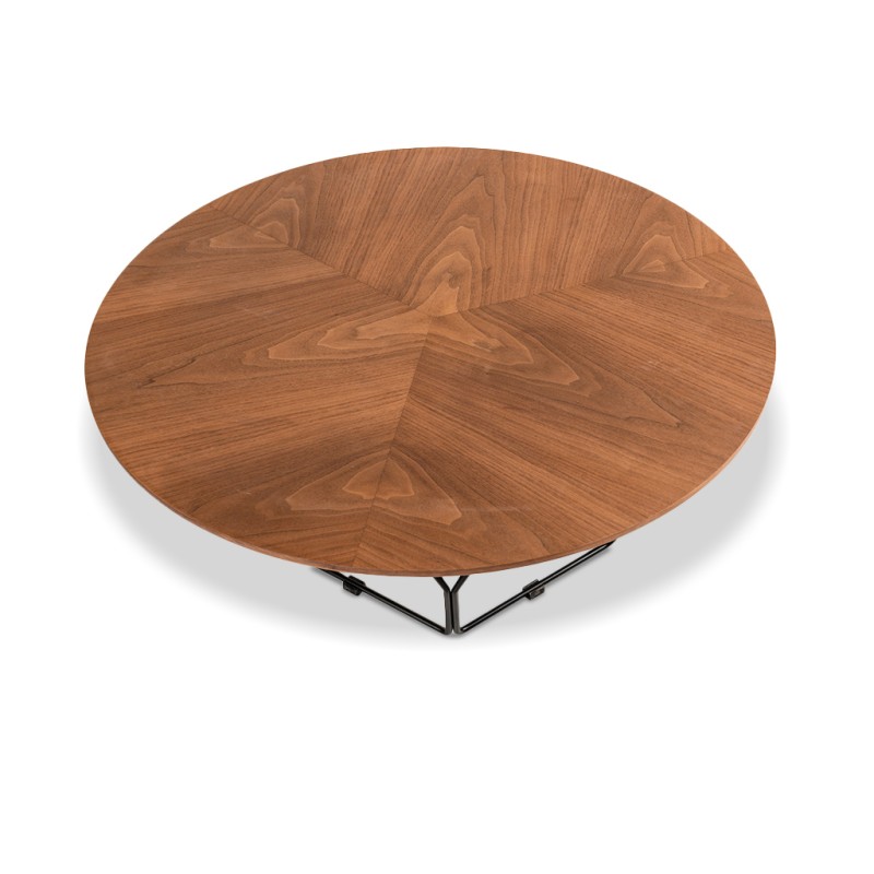 Bella Casa Regine Coffee Table Walnut Veneer Ref C17038