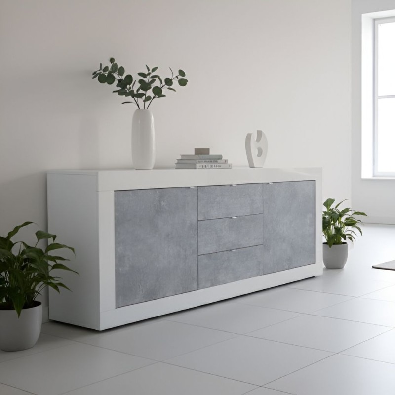 Bella Casa Basic Sideboard With 2 Doors & 3 Drawers Ref 209015-07B