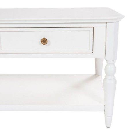 Cavendish Fremont Coffee Table 2 Drawers & 1 Bottom Shelf White